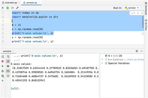 run python code jetbrains dataspell