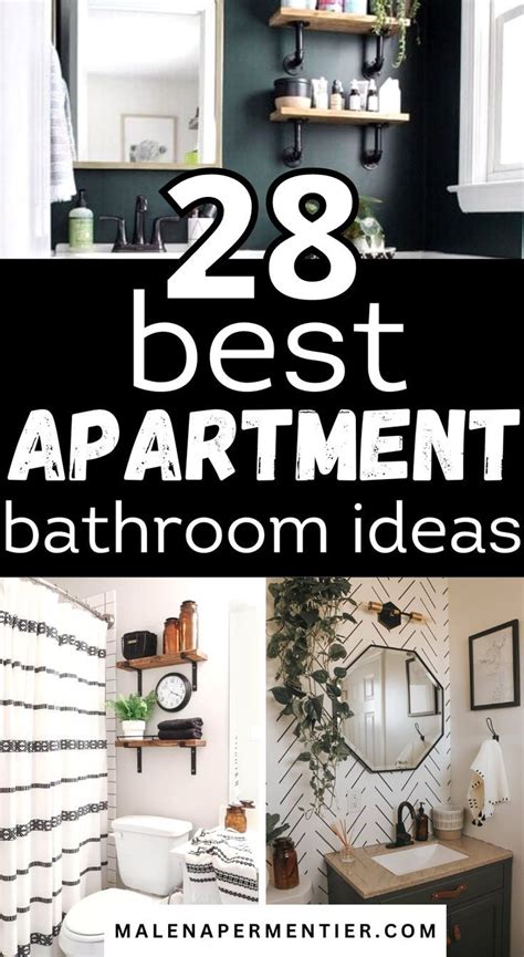 28 Small Apartment Bathroom Ideas To Revamp Your Bathroom On A Budget