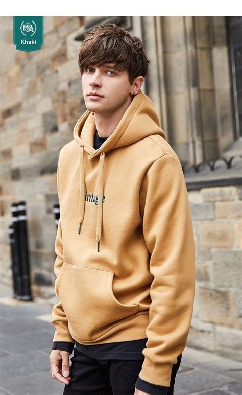 Mens Hoodie Long Sleeve Streetwear Casual Comfortable