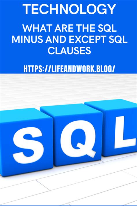what are the sql minus and except clauses bert s blog