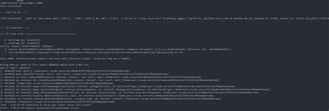 fatal error ineffective mark compacts near heap limit allocation
