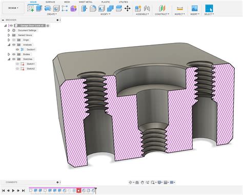 solved threads disappear after offset applied autodesk community