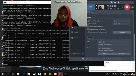 tutorial membuat database xampp youtube