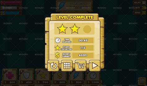 cartoon games gui pack 3 by pzuh graphicriver