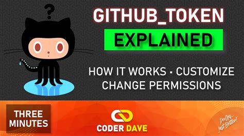 github token в github actions