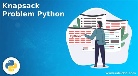 knapsack problem python quick glance on knapsack problem python
