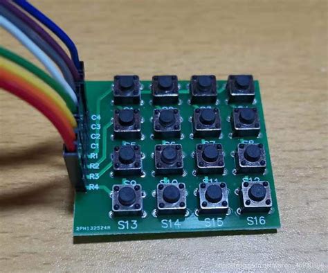 stm32f1之4 4矩阵键盘 4 4矩阵按键 csdn博客