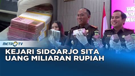 Kejari Sidoarjo Sita Uang Dugaan Korupsi Di Pdam Rp1 849 Miliar Youtube