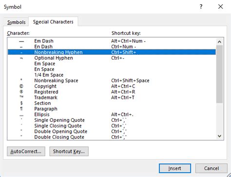 how to keep the text with hyphens together in word document microsoft