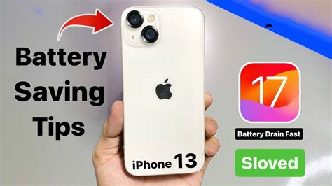 Ios 17 Battery Drain Fast On Iphone 13 Ios 17 Top 8 Battery Saving