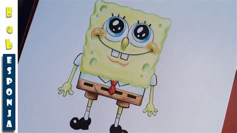 Como Dibujar A Bob Esponja Paso A Paso How To Draw
