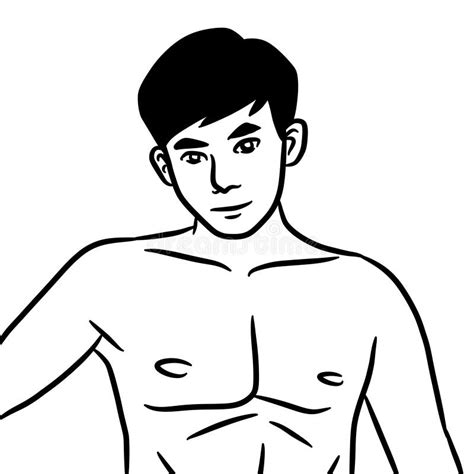 Muscle Sexy Young Cute Man Stock Illustrations 252 Muscle Sexy Young