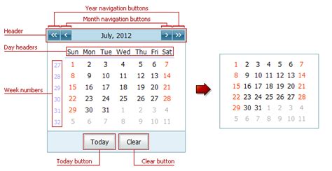 aspxcalendar overview editors and controls asp