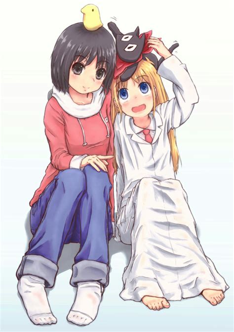 Toriatto Gununu Professor Shinonome Sakamoto Nichijou Shinonome