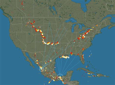 Real Time Lightning Map Lightning Map Map Lightning