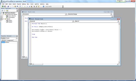 excel macro loop limit redundancy to save time and