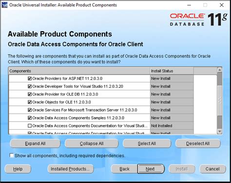 c trying to use entity framework with oracle db stack