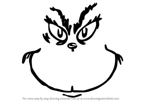 Learn How To Draw The Grinch Easy Grinch Step By Step Drawing Tutorials