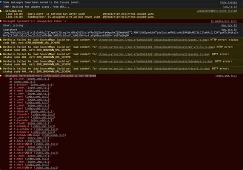 uncaught syntaxerror unexpected token