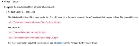 amazon web services aws javascript sdk startmedicaltranscriptionjob