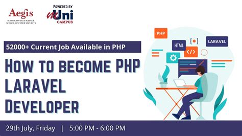 webinar on how to become php laravel developer youtube