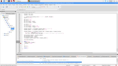 c how can i run raspberry pi s sample code on code