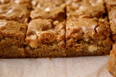 Whats For Dinner Mum Caramel White Chocolate Blondies