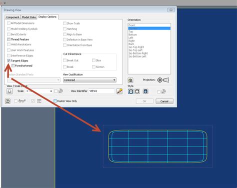 solved freeform surface gridlines visible in volumetric model