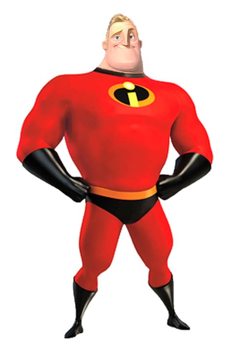 Mr Incredible Bob Parr Without Mask The Incredibles Fan Art