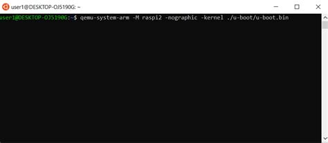 how to run u boot on qemu raspi2 stack overflow