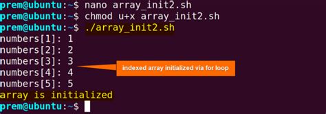 declare array in bash [create initialize]