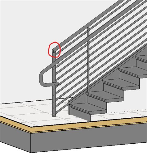 solved railing can rails extend to floor mounted top rail