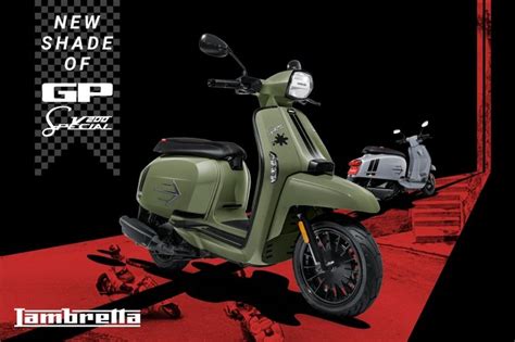 Lambretta V200 Gp 2023 2 สีใหม่จากสนามแข่ง เริ่ม 109k บาท