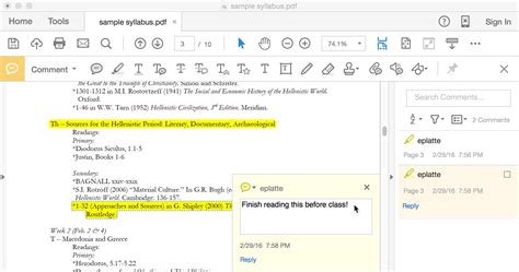annotating pdfs in preview and adobe acrobat reader teaching and