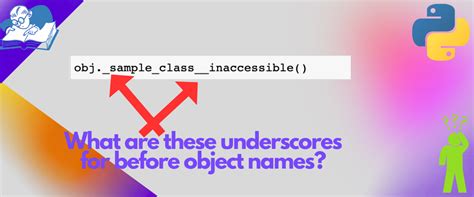 what are single and double underscores before an object name askpython