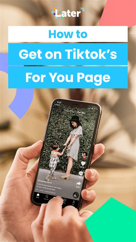 How To Get On Tiktoks For You Page Later Blog In 2021 Small