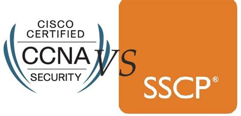 certification comparison sscp vs ccna security