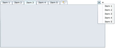 tabcontrol for wpf apps oranize and navigate wpf content componentone