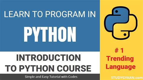 python tutorial introduction youtube