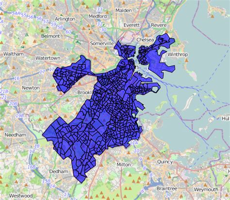 shapefile reprojected shp geojson leaflet programming notes