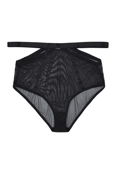 Gabi Fresh Harper Mesh Cut Out High Waist Playful Promises Usa