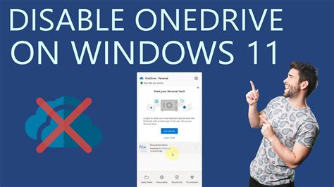 How To Disable Onedrive In Windows 11 Youtube