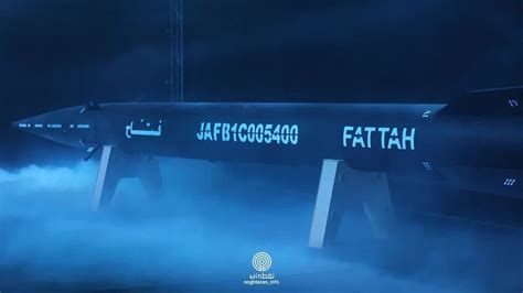 Iran Unveils First Home Grown Hypersonic Missile ‘fattah Image