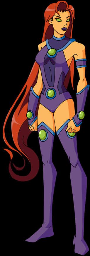 Download Teen Titans Starfire Character Art