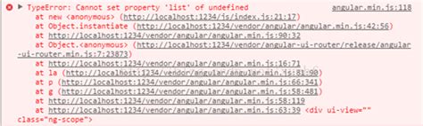 summary of common errors in angularjs programmerah