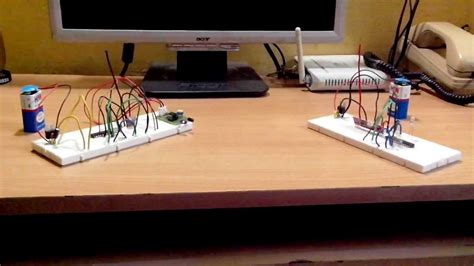 wireless communication using 433 mhz rf modules with