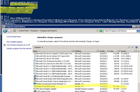netapp powershell toolkit 4 0 containing dataontap powershell toolkit