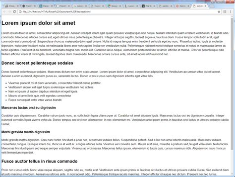 using html reset stylesheets training connection