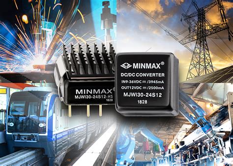 minmax launches first dc dc converter module in a 1” x 1” encapsulated