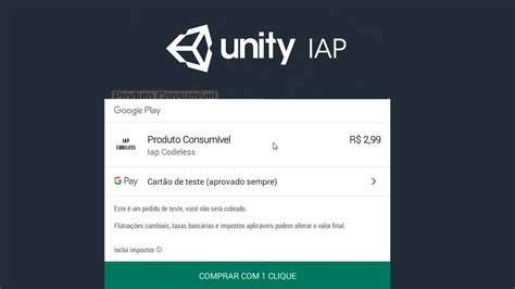 iap na unity usando sistema codeless compras e restauração youtube